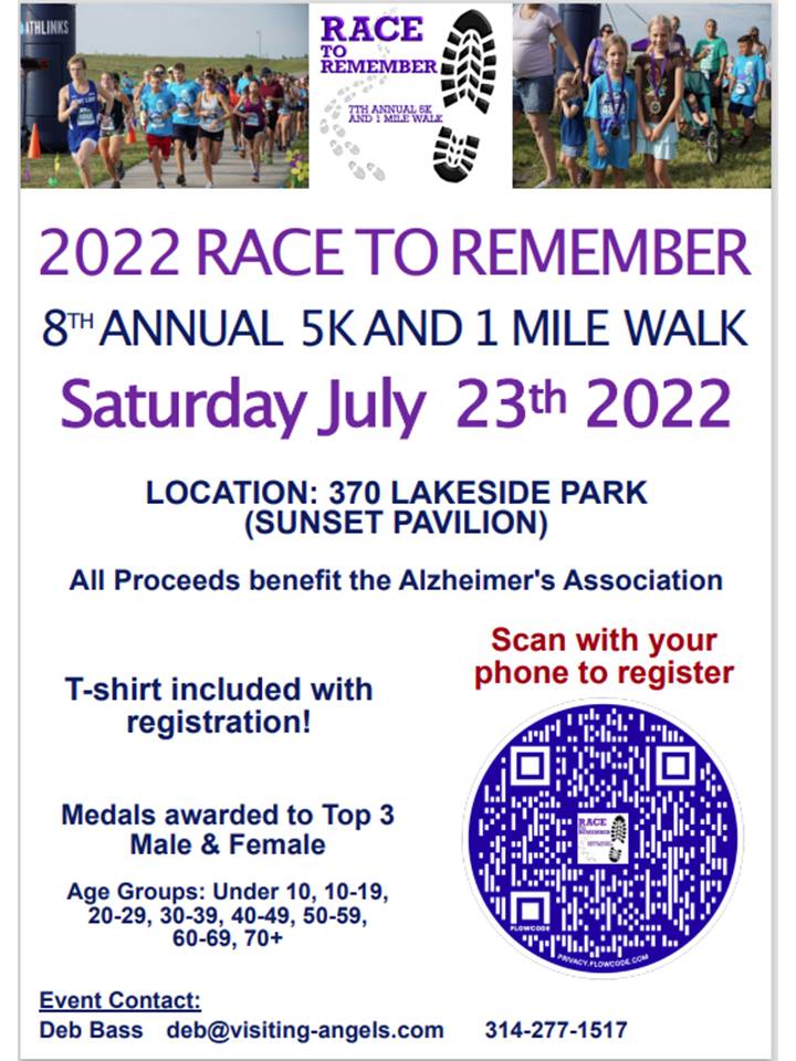 5K Race ARCHIVED RACE: Race to Remember @ 370 Lakeside Park, St. Peters ...