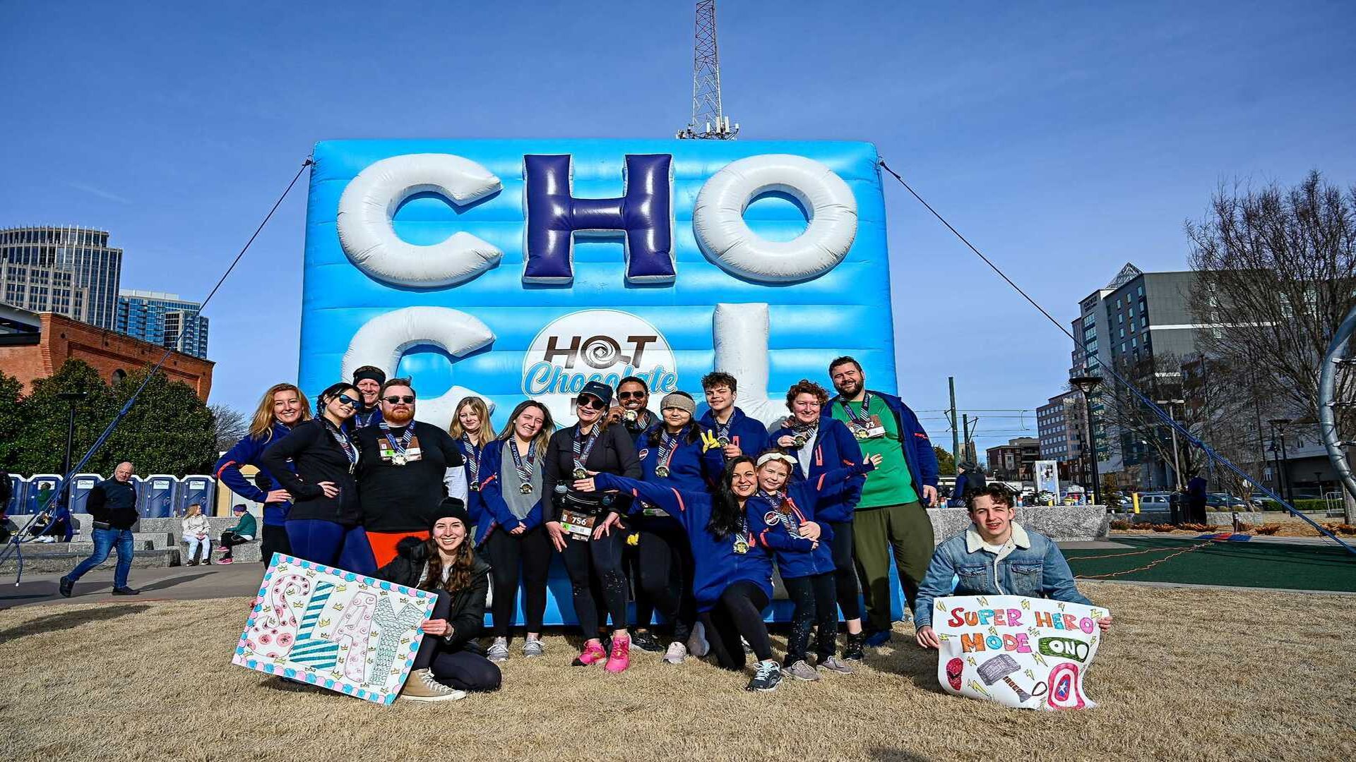 10K Race Hot Chocolate Run @ First Ward Park, 301 East 7th Street ...